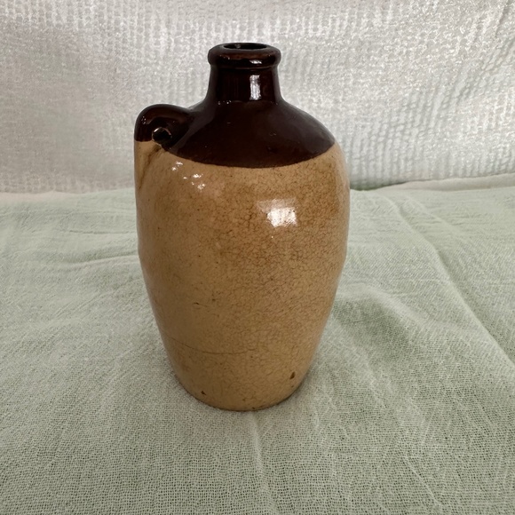 Brown Jug | Art | Antique Stoneware Crockery Liquor Jug 94s | Poshmark
